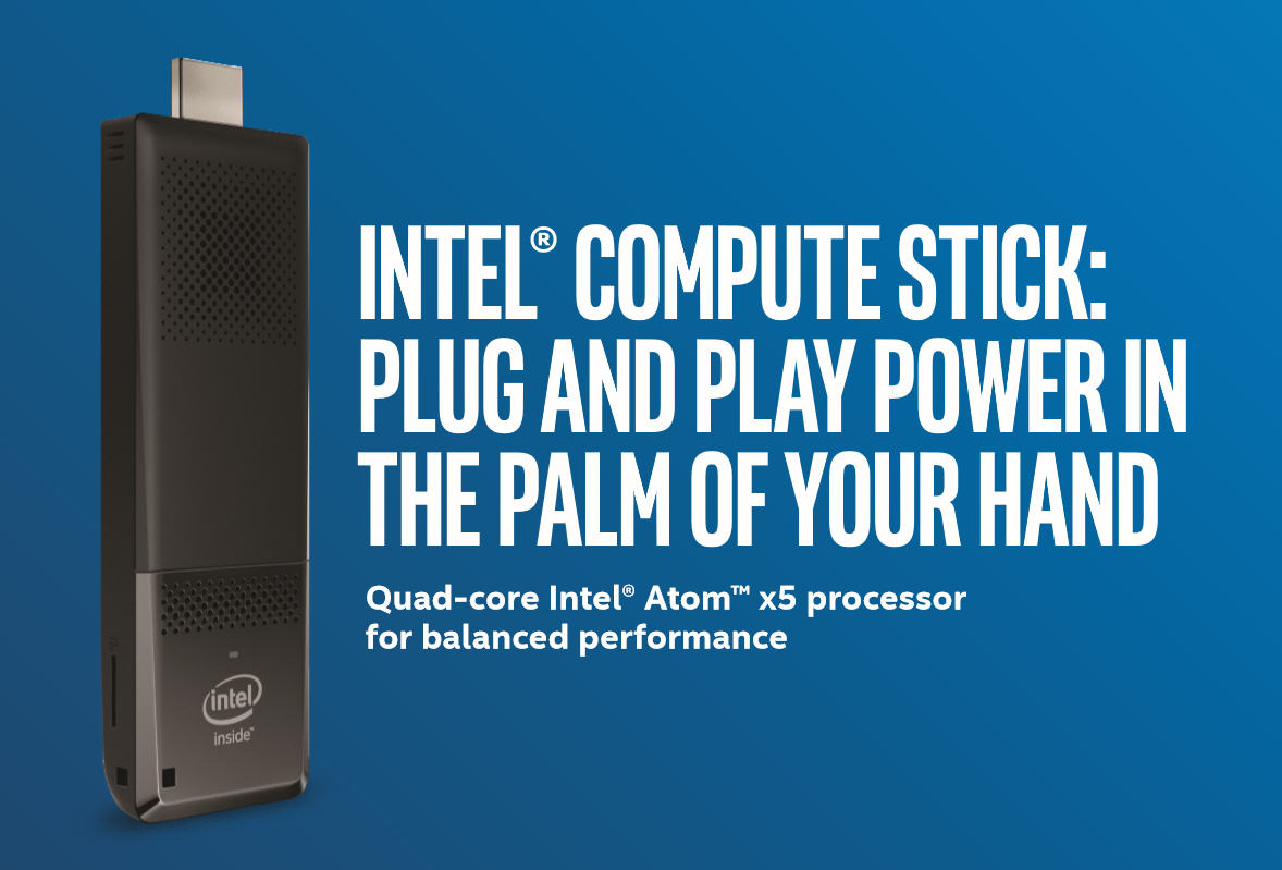 Máy tính tí hon Intel Compute Stick mới mạnh hơn bao giờ hết | Tech ...